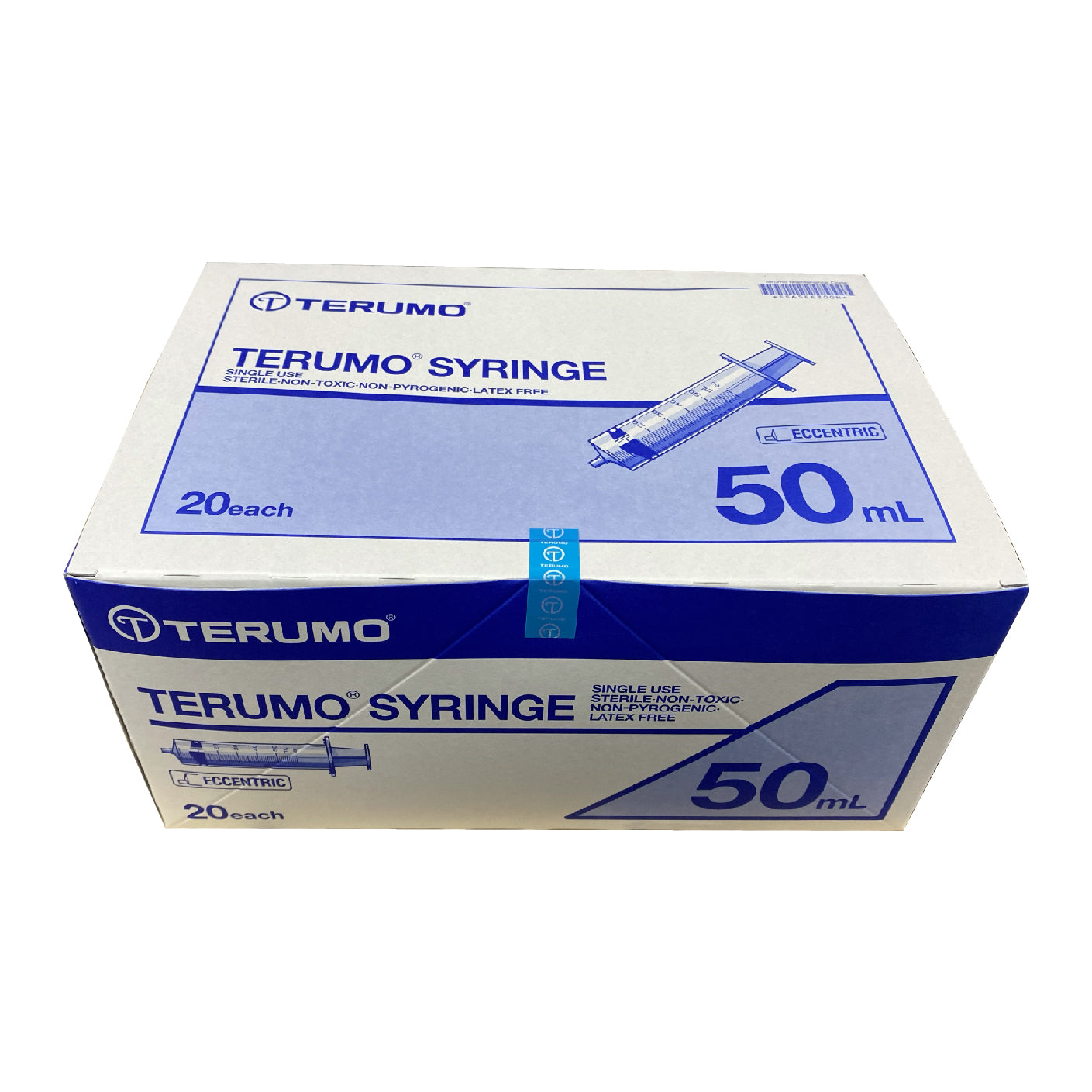 Terumo 50ml Luer Slip Eccentric Syringe 20/Box